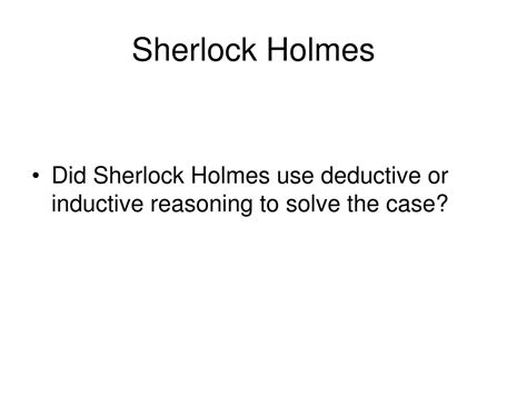 Ppt Deductive Vs Inductive Reasoning Powerpoint Presentation Free Download Id 9352846