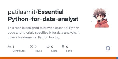 Asmit Patil On Linkedin Essential Python For Data Analystpython