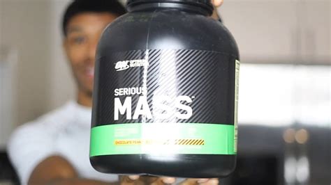 Optimum Nutrition Serious Mass Gainer Review Youtube