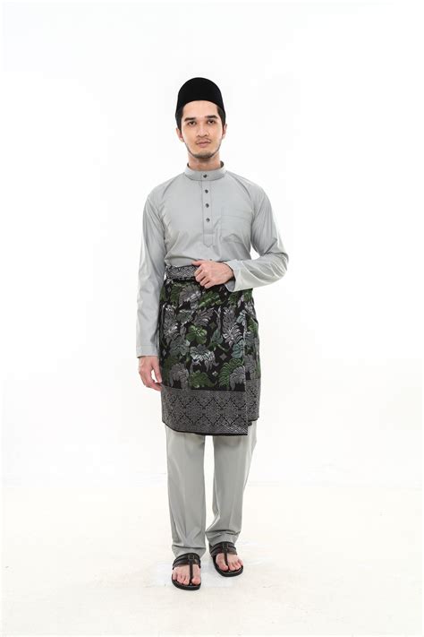 Baju Melayu Cekak Musang Mercury Hbm1n Milla