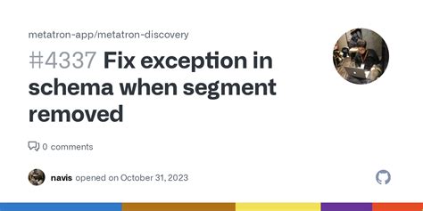 Fix Exception In Schema When Segment Removed · Issue 4337 · Metatron