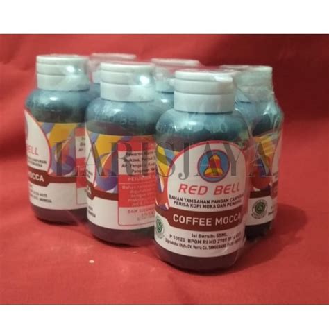Jual SIAP KIRIM PERISA DAN PEWARNA MAKANAN RASA COFFEE MOCCA
