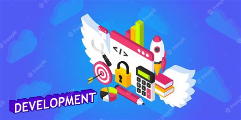 Ícone De Design Isométrico De Desenvolvimento Vector Web Ilustração 3d