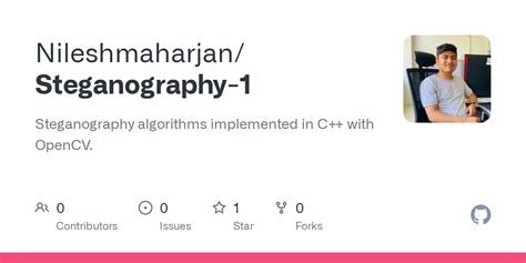 Github Nileshmaharjansteganography 1 Steganography Algorithms