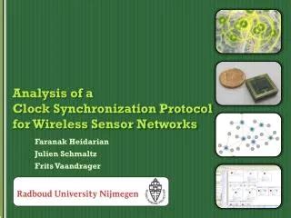 Ppt Time Synchronization For Wireless Sensor Networks Powerpoint