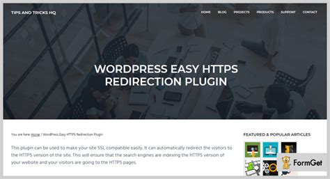 Best SSL WordPress Plugins Free And Paid FormGet