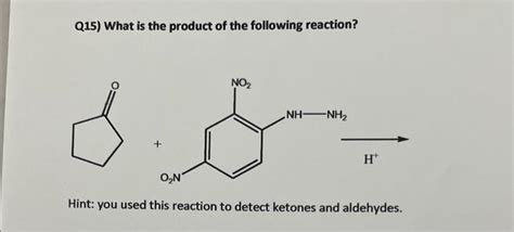 Solved Q What Is The Product Of The Following Reaction Chegg