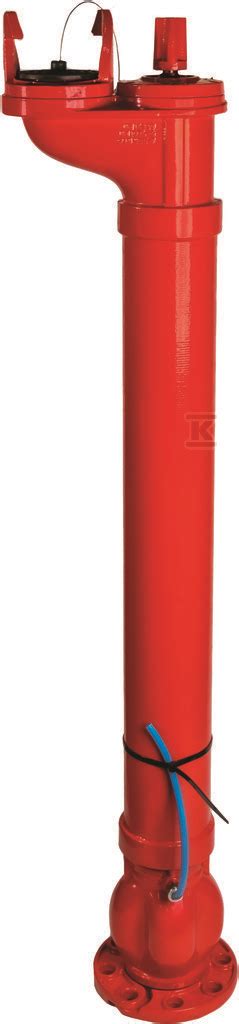 Hydrant zewnętrzny podziemny HP6 DN80 H 750mm PN10 GJL żeliwo szare
