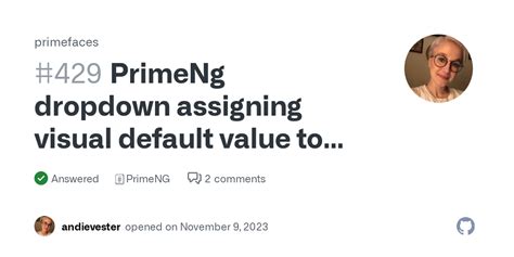 Primeng Dropdown Assigning Visual Default Value To First Item In The List · Primefaces