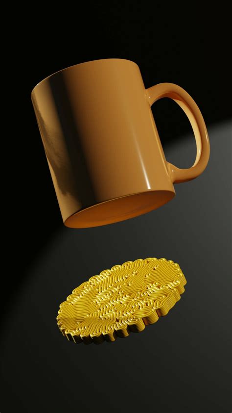 Stl File Coaster By Kowafatcompany 🍽️ ・3d Print Model To Download・cults