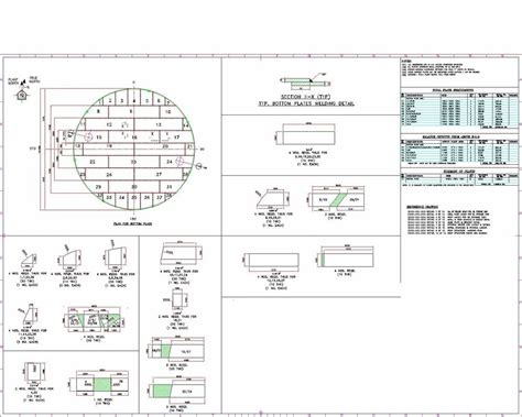 Api 650 Tank Fabrication Drawing Services At Rs 50000 Day Fabrication