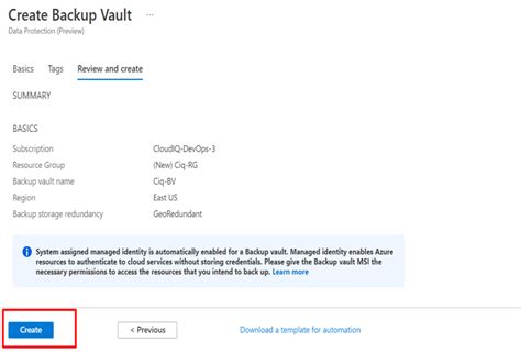 How To Backup And Restore Azure Managed Disks Using Azure Backup Vault Cloudiq Tech