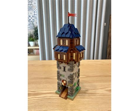 Lego Moc Watchmans Tower Dice Roller For Tabletop Rpgs By Rde260