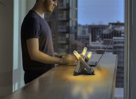 Illuminate Any Space With The Kinetic Rotation Led Cordless Table Lamp