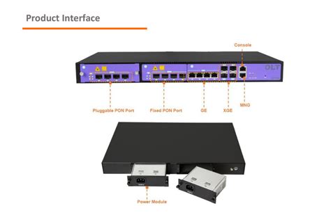 Cdata Olt Fd1304e B1 4pon Epon With 4 Px 9db Sfp Modules Dual Ac Upgradeable To 8pon C