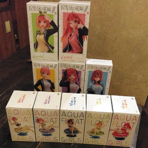 Amazon 五等分の花嫁 Coreful Aqua Float Girls フィギュア10種セット フィギュア・ドール 通販