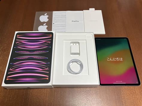 Apple Simフリー Ipad Pro M2 11インチ 第4世代 Cellular 256gb スペースグレイ Mnye3ja