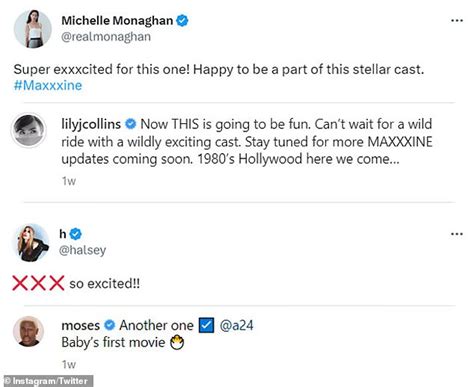 Mia Goth Rocks Double Denim In First Sighting On The La Set Of Ti West