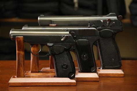 Коллекционный лот охолощенные пистолеты АПС ПМ ТТ 1953 года купить по выгодной цене с