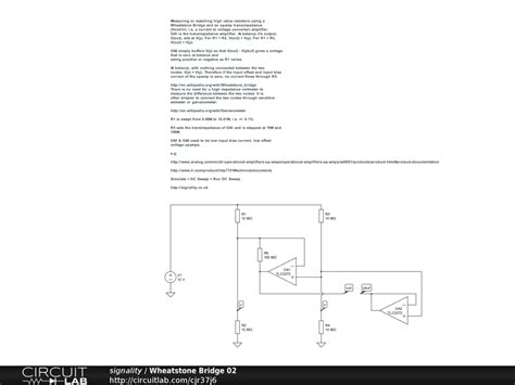 ☑ Wheatstone Bridge Zero Offset