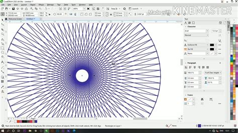 COREL DRAW Basic Pattern Making Tutorial By Using Basic Shapes Step By Step CHESTA DESIGNS