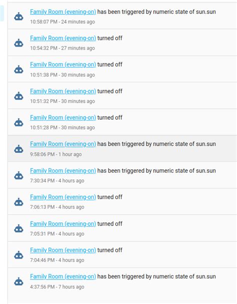Lights On With Sun Elevation Keeps Triggering Page 2 Configuration Home Assistant Community
