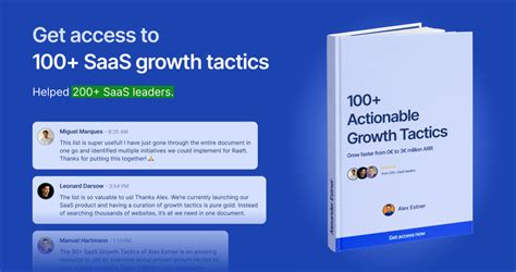 Actionable Proven Saas Growth Tactics Grow Faster From To Million Arr