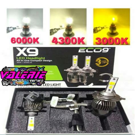 Jual Lampu Led Mobil Luminos Led Mobil Color Warna X Original Luminos Eco H H Hb Hb