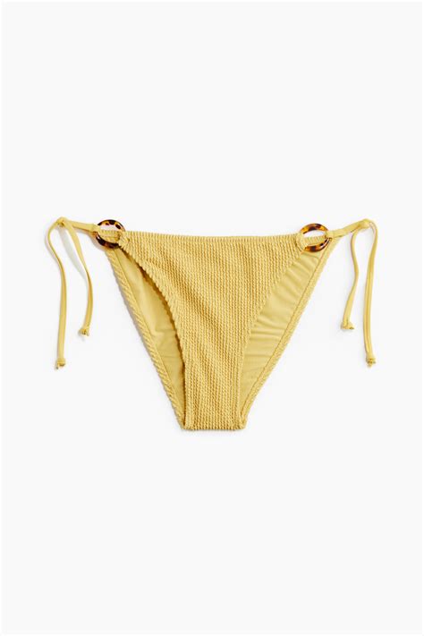 Tie Tanga Bikini Bottoms Yellow Ladies Handm Ca