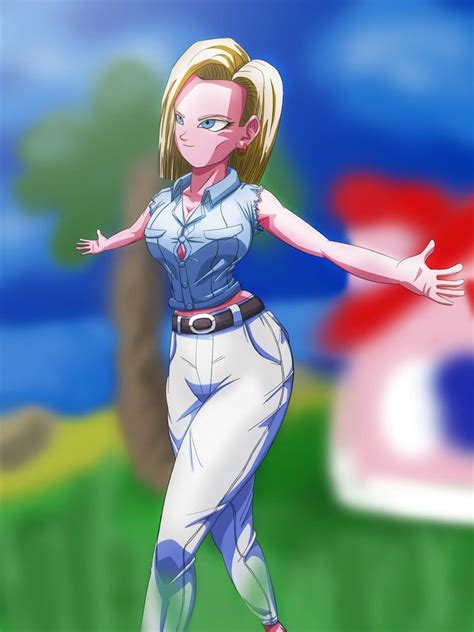 Android 18 Sexy Busty Naked Westgugl