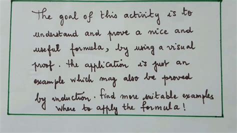 Double Summation Formula Maths Youtube