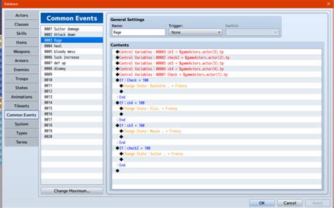 Common Event Stopped Working Rpg Maker Forums