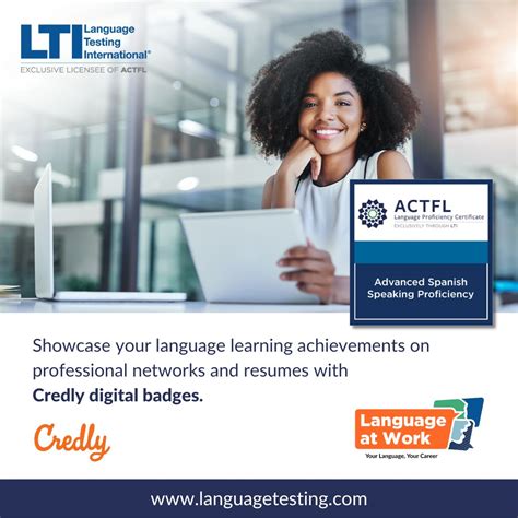 Language Testing International On Linkedin Credly Languageatwork