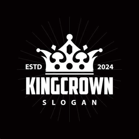 Premium Vector Crown Logo Design Simple Beautiful Luxury Jewelry King