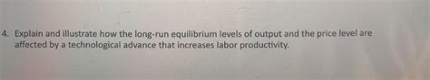 Solved Explain And Illustrate How The Long Run Equilibrium