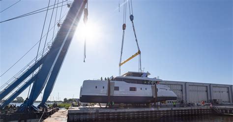 Second 100 Sunreef Power Catamaran Launched Portal