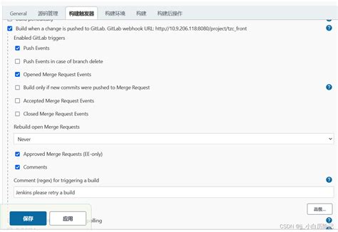 Jenkins下vue前端镜像的构建配置（详细截图）fawkes Lib Csdn博客