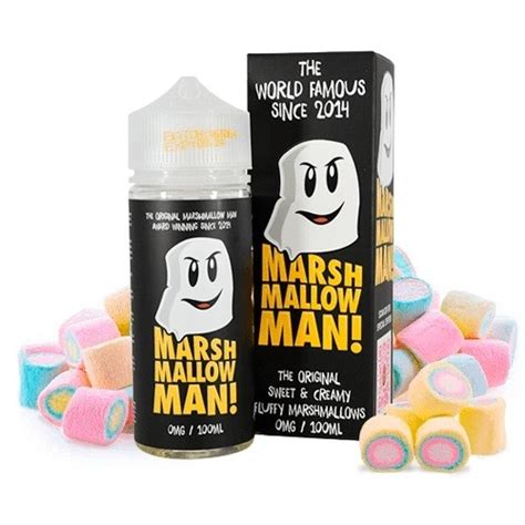 Marina Vape Marshmallow Man 100ml Booster Elixir Vaper Shop Y
