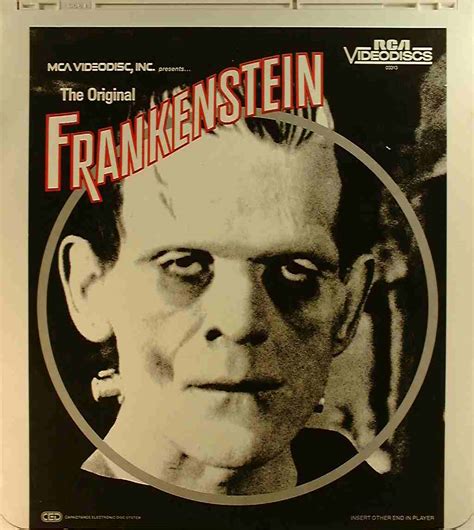 Frankenstein 76476033132 U Side 1 Ced Title Blu Ray Dvd Movie