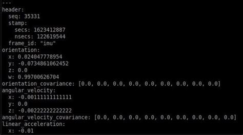 How To Publish IMU Data Using ROS And The BNO055 IMU Sensor