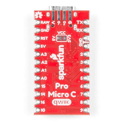 Sparkfun Qwiic Pro Micro Usb C（atmega32u4） Robotshop