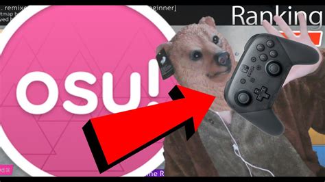 playing osu as a bear with a controller youtube