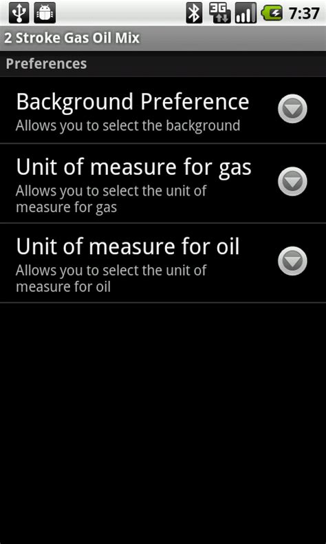 2 Stroke Gas Oil Mix Calculator Amazon Com Au Appstore For Android