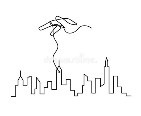 Abstract Panoramic Landscape Stock Illustration Illustration Of Apartment Office 266693950