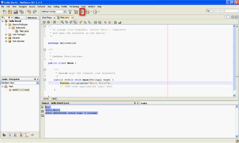 Java 1 Netbeans Die Ersten Schritte Und Hello World Servervoice