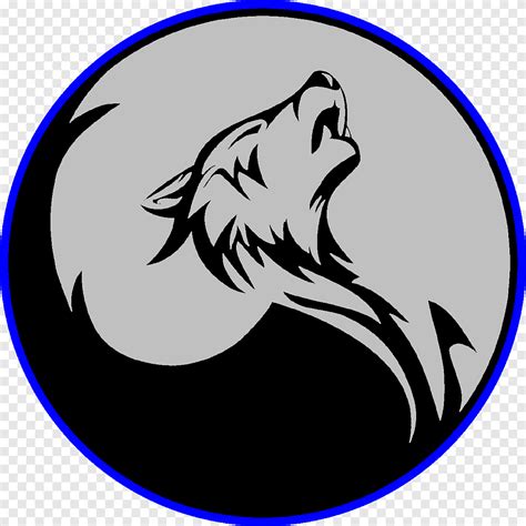 Черно белый векторный рисунок волка Фото подборки 3