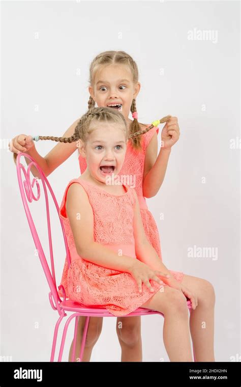 Braids Sisters Fool Around Hair Hairs Sister Fool Arounds Stock