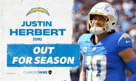 Chargers News Qb Justin Herbert Undergoing Season Ending Surgery