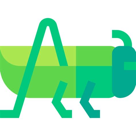 Locust Basic Straight Flat Icon