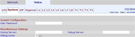 System Settings On Spa8000 Phone Adapter Cisco